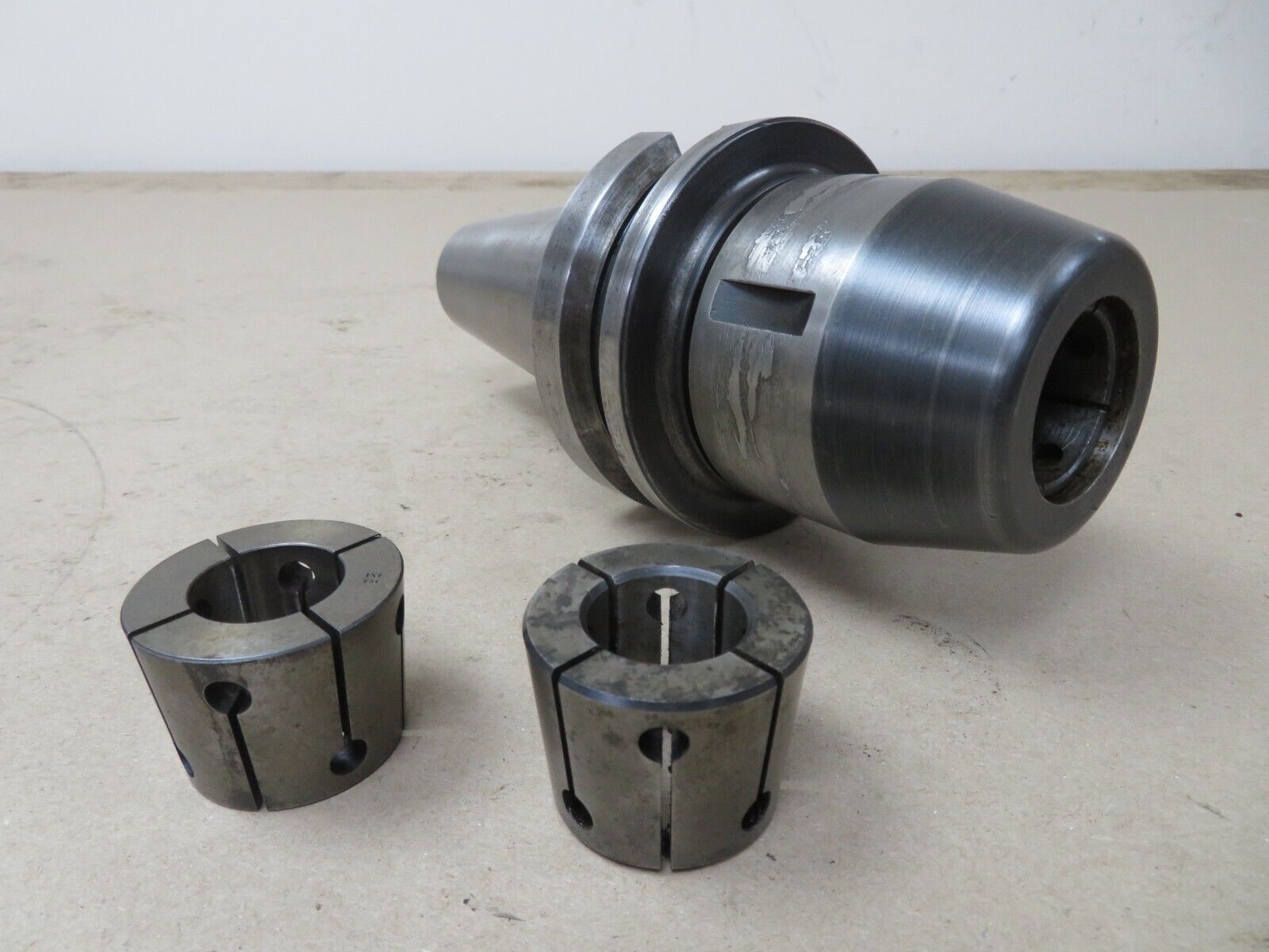 ACCULOK Collet Chuck With 3x Collets Screw Shank Milling Cutter Holder ...